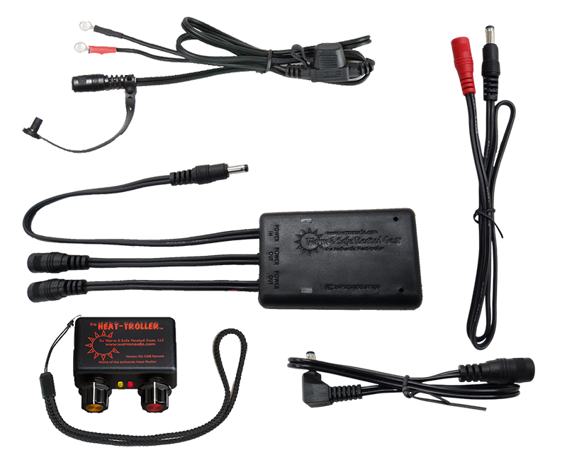 Dual Multivoltage Heat-Troller Set for 7.4V Gear – Warm & Safe Heated Gear